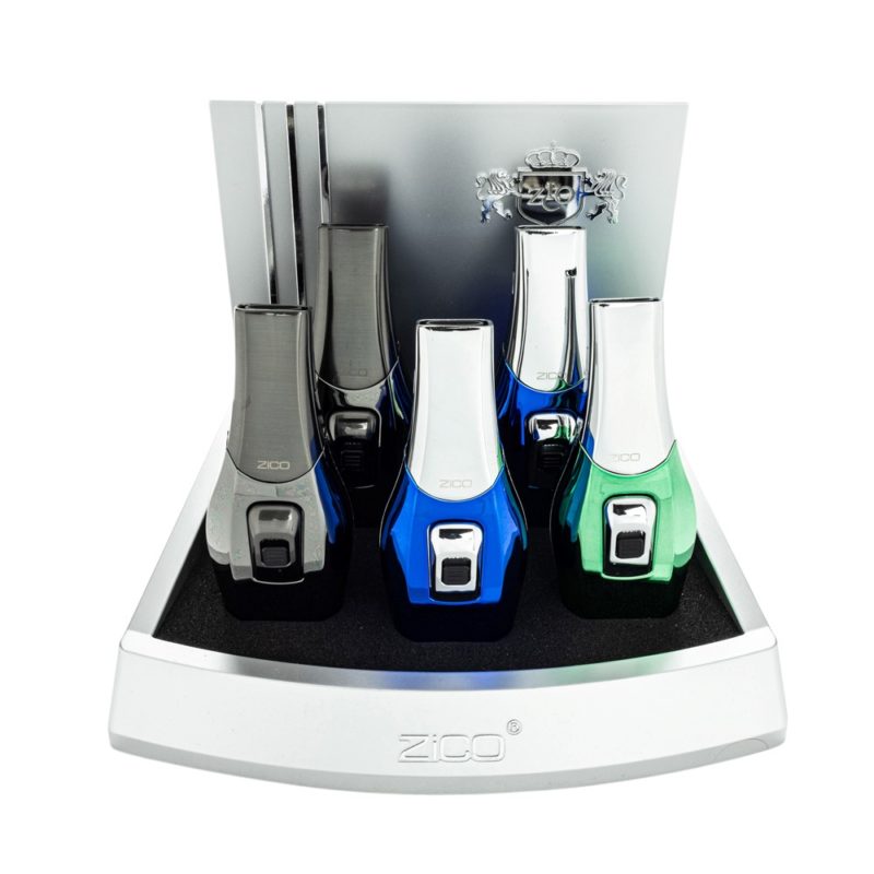 Zico Torch ZD-45 Dual Jet Flame Lighter - Smoke Cargo Zico Torch ZD-45 Dual Jet Flame Lighter - Smoke Cargo