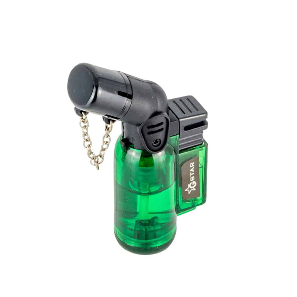 GSTAR - Dual Jet Torch Angled Lighters w/ Safety Cap - Smoke Cargo